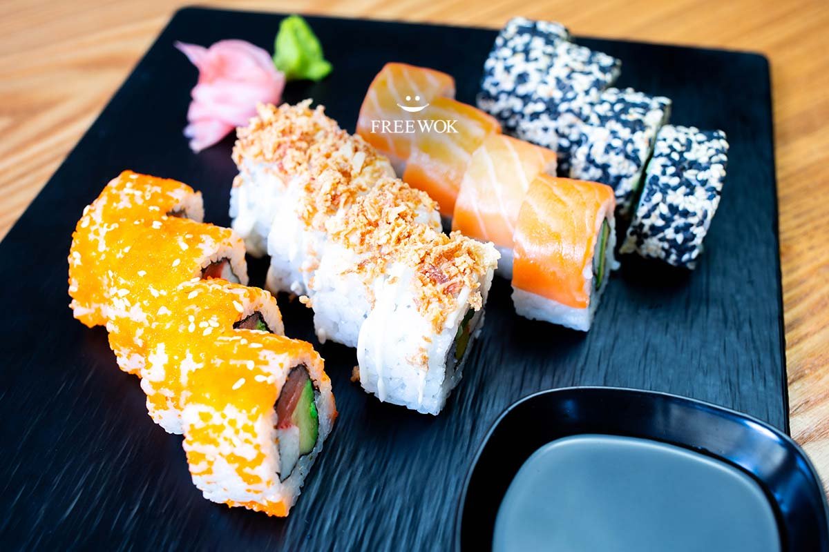 Diferentes Tipos de Sushi - Asador Free Wok Paterna